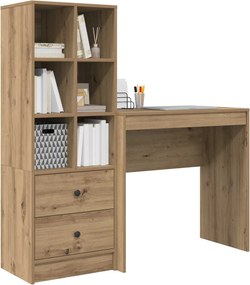 Stůl Artisanový dub 125,5 x 40 x 127 cm 2 ks 3337320