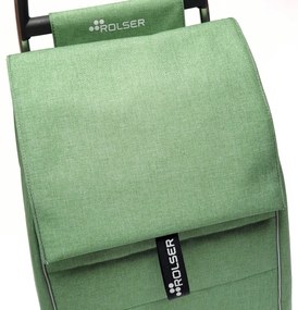Rolser Jolie Tweed 2 nákupní taška na kolečkách, zelená