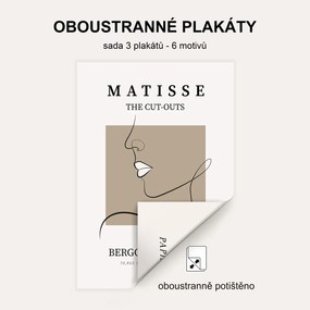 Sada oboustranných plakátů Abstrakt | 3 x A3 | DP3351435