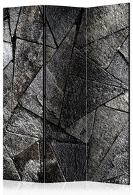 Paraván Pavement Tiles (Grey) Dekorhome 135x172 cm (3-dílný)