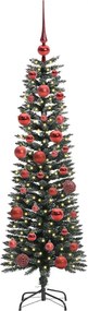Umělý vánoční stromeček Zelená 150 cm PVC, plast a ocel 3395928