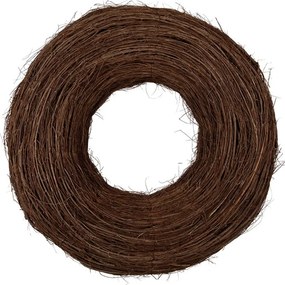 Přírodní hnědý proutěný jilmový věnec Elm XL - Ø 80*22 cm