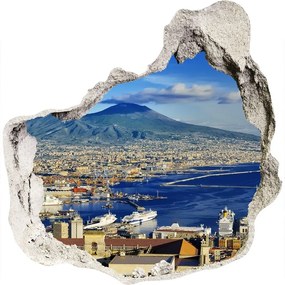 Wallmuralia Fototapeta díra na zeď 3D Neapol Itálie 75x75 cm