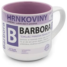 Hrnek se jménem BARBORA Hrnkoviny