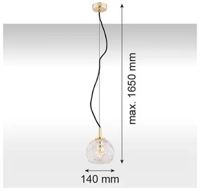 Argon 4200 - Lustr na lanku OVIEDO 1xE27/15W/230V