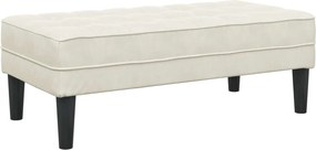 Set pohovek 2 ks Krémová Polyester 3329272