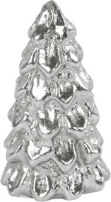 Vánoční dekorace stromeček SILVER SPARK 7,5 cm, stříbrný