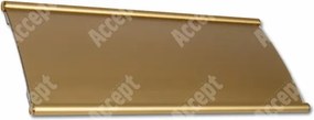 ACCEPT Dveřní tabulka Plato - rozměr 50 x 120 mm