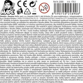 Bublifuk delfín 16 cm / Hračka na bubliny / plast / 3x AA (nejsou v ba