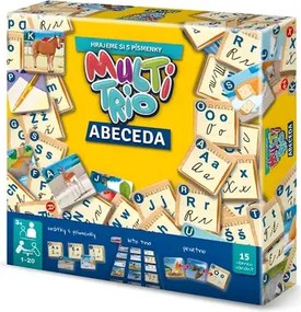 EFKO Společenská hra Multitrio Abeceda / 30 min / 1+ hráč / od 5 let