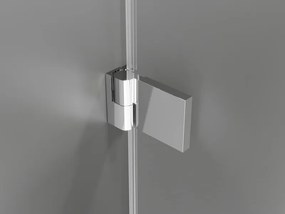 Mexen Lunar-B sprchové dveře křídlové pravé 130 cm, transparentní, chrom - 832S-130-050-01-00-P