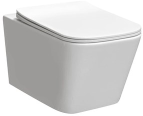 BPS-koupelny Závěsné WC NV-Tinos WH se SoftClose sedátkem