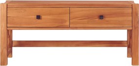 TV stolek 100 x 40 x 45 cm teakové dřevo 325266