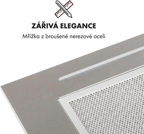 Klarstein Down Under 60, digestoř, 60 cm, vestavná, 590 m³/h, LED, nerezová ocel
