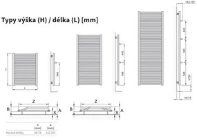 ISAN avondo 775 x 600 mm DLNN07750600