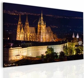 Malvis ® Obraz Pražský hrad Velikost (šířka x výška): 90x60 cm