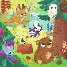 Ravensburger Dřevěné puzzle Džungle / 22 dílků / od 4 let