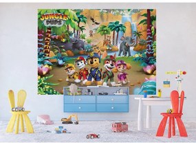 Dětská fototapeta Paw Patrol Jungle Pups 252 x 182 cm, 4 díly