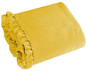 Přikrývka Dolly 150x200 cm Mustard
