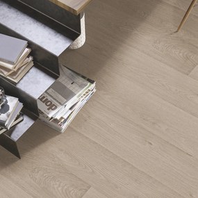 Gerflor, PVC podlaha - lino AladinTex Ultra 0828 Havana beige, na míru, šíře 4m, béžová, filc, chodba / předsíň