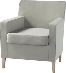 Potah na křeslo IKEA Karlstad barva zelená látka sametová