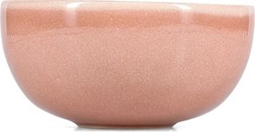 Růžová miska z kameniny 670 ml Duna – ONA