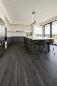 Beauflor, PVC podlaha - lino Blacktex White Oak 997D - dub, na míru, šíře 3m,4m, šedá, filc, chodba / předsíň