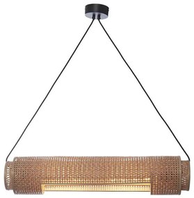 Stropní visící lampa bhutan 85 cm přírodní MUZZA