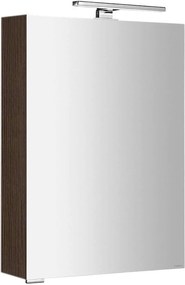 Sapho Mirró - Zrcadlová skříňka s LED osvětlením 50x70x16 cm, P/L, borovice rustik MC050-0016