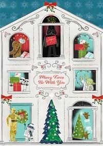 TREFL Puzzle Premium Plus Star Wars: Merry Force Be With You / 1000 dí