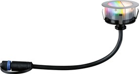 P 94751 Plug & Shine LED zemní svítidlo Smart Home Zigbee Floor RGBW samostatné svítidlo IP67 RGBW 2W ocel - PAULMANN