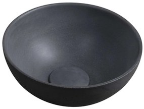 Sapho Small - Umývátko na desku, průměr 26 cm, bez přepadu, antracit MR26016