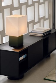 Černý TV stolek 160x48x42 cm Taro – noo.ma