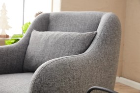 Atelier del Sofa 1-místná pohovka - křeslo Venus 1-Seat - Grey, Šedá