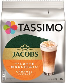 Kávové kapsle tassimo kapsle jacobs latte macchiato caramel 8 nápojů
