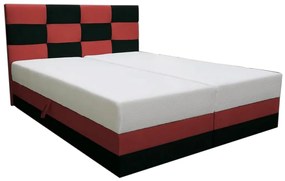 Manželská postel MONA včetně matrace, 140x200, Sawana 14/Sawana 13