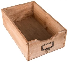 Dekorace dřevěný šuplíček