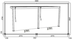 Bioklimatická pergola Intro Plus – Rojaplast