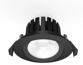 MAX 2, zapuštěné LED svítidlo Led2 s IP65 Barva: Černá, Chromatičnost: 3000K, Konfigurace: Ono/off