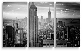 Sablio Obraz - 3-dílný Manhattan - 120x80 cm