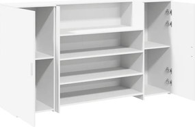 Recepční stůl bílý 180 x 50 x 103,5 cm, z umělého dřeva 3324169
