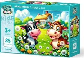 ART PUZZLE 35042 Puzzle Šťastné kravičky / 25 dílků / od 3 let
