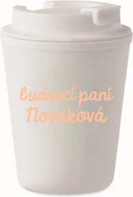 Personalizovaný cestovní termohrnek - budoucí paní