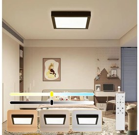 Brilagi Brilagi-LED Stmívatelné koupelnové svítidlo FRAME SMART LED/24W/230V IP44 čer+DO BG0706
