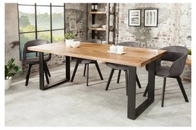 Massive home | Designový jídelní stůl z masivu Iron Craft Mango 200cm 45mm