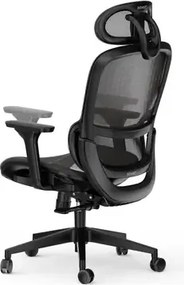 SENSE7 Neyo černá / Kancelářské ergonomické křeslo / nosnost 140 kg