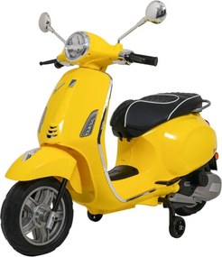 Elektrický skútr Vespa ROMA žlutý