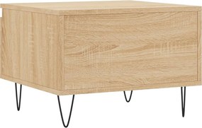 vidaXL Konferenční stolek 50 x 46 x 35 cm kompozitní dřevo [830866] Barva: hnědý dub