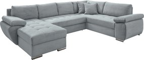 XXXLutz SEDACÍ SOUPRAVA, textil, světle modrá Livetastic - Sedací soupravy - 002310003030