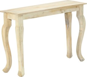 Konzolový stolek 110 x 35 x 77 cm masivní mangovníkové dřevo 282858